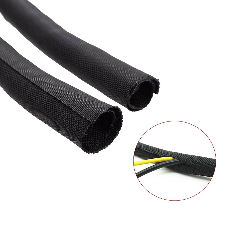 Braided Cable Sleeving Self Closing - Expandable, Wire Harness, Auto ...