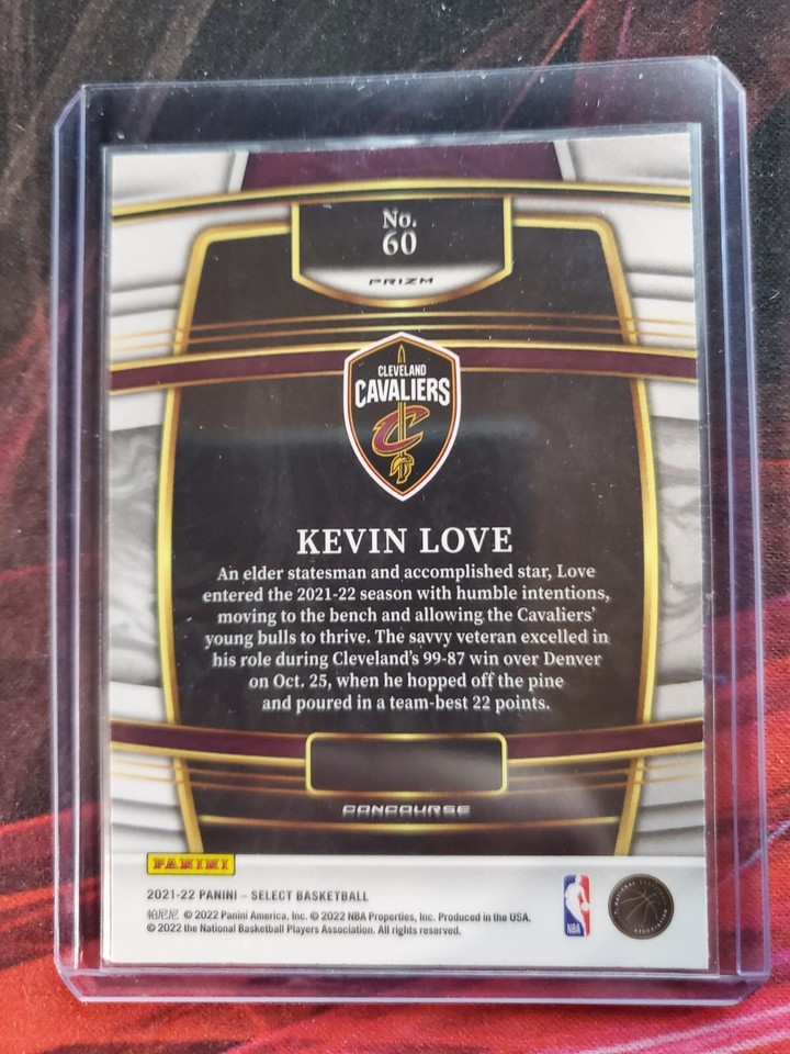 2021-22 select basketball concourse kevin love blue prizm | eBay