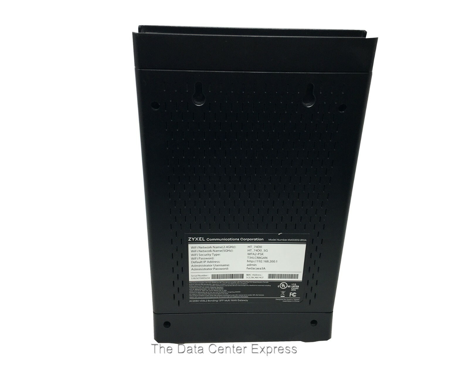 ZyXEL C2100z CenturyLink Vdsl2 Wireless Modem Router Xmg3512-b10a BULK ...