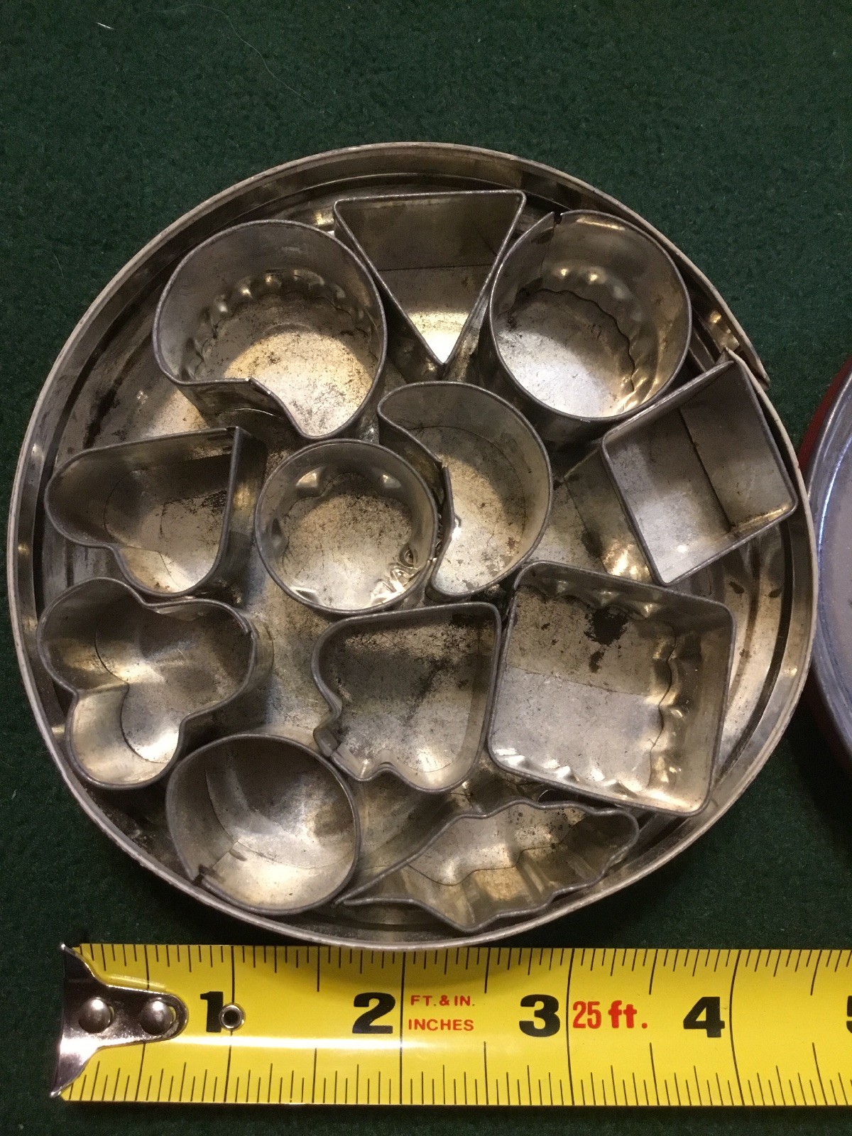 VINTAGE CANAPE AND HORS D'OEUVRE CUTTERS - SET OF 11 Complete! Made In ...