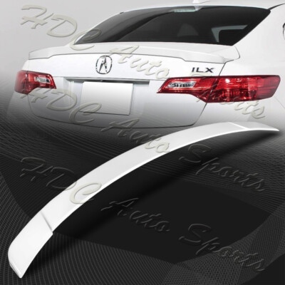 For 2013-2018 Acura ILX W-Power Pearl White Duckbill Rear Trunk Lid ...