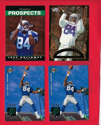 Joey Galloway Rookie Lot of 6 Football Cards | eBay