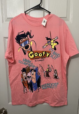 Disney Goofy Movie Max Pink Adult Shirt Large L LG New In Hand 2023 | eBay