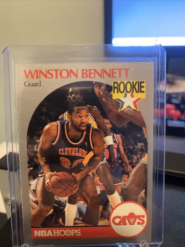 1990-91 NBA Hoops Winston Bennett #70 Rookie RC | eBay