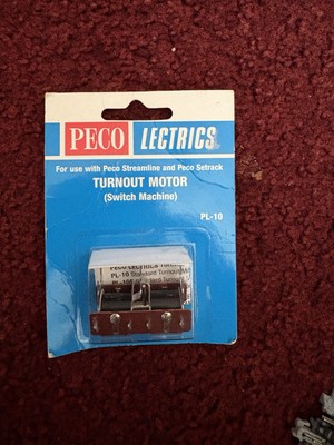 peco Lectrics Turnout Motor (switch machine) PL-10 OO/N Gauge | eBay UK