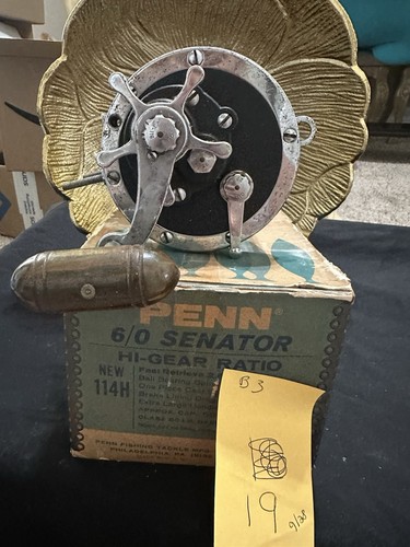 Penn 114H Special Senator 6/0 Fishing Reel, Big Game, High Speed | eBay
