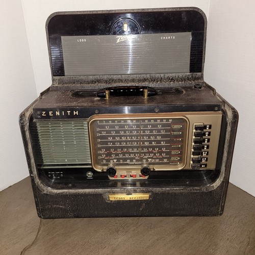 Zenith Wave Magnet Trans Oceanic multi band Tube radio 6A40 chassis ...