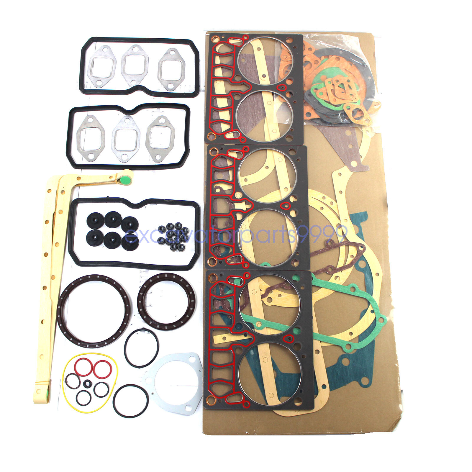 D1146 Full Gasket Set Kit for Doosan Daewoo D1146T Engine Repair Parts ...