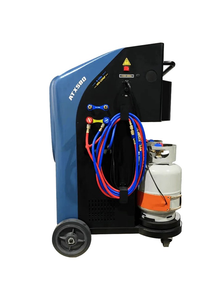AIRTEK New Fully Automatic R-134A & 1234YF Recovery & Recharge DUAL AC ...