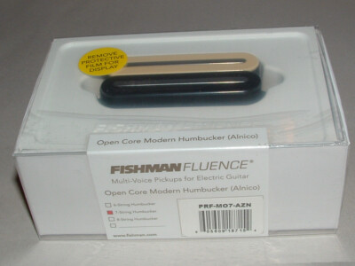 Fishman Fluence PRF-M07-AZN Open Core 7 String Pickup Alnico ZEBRA ...