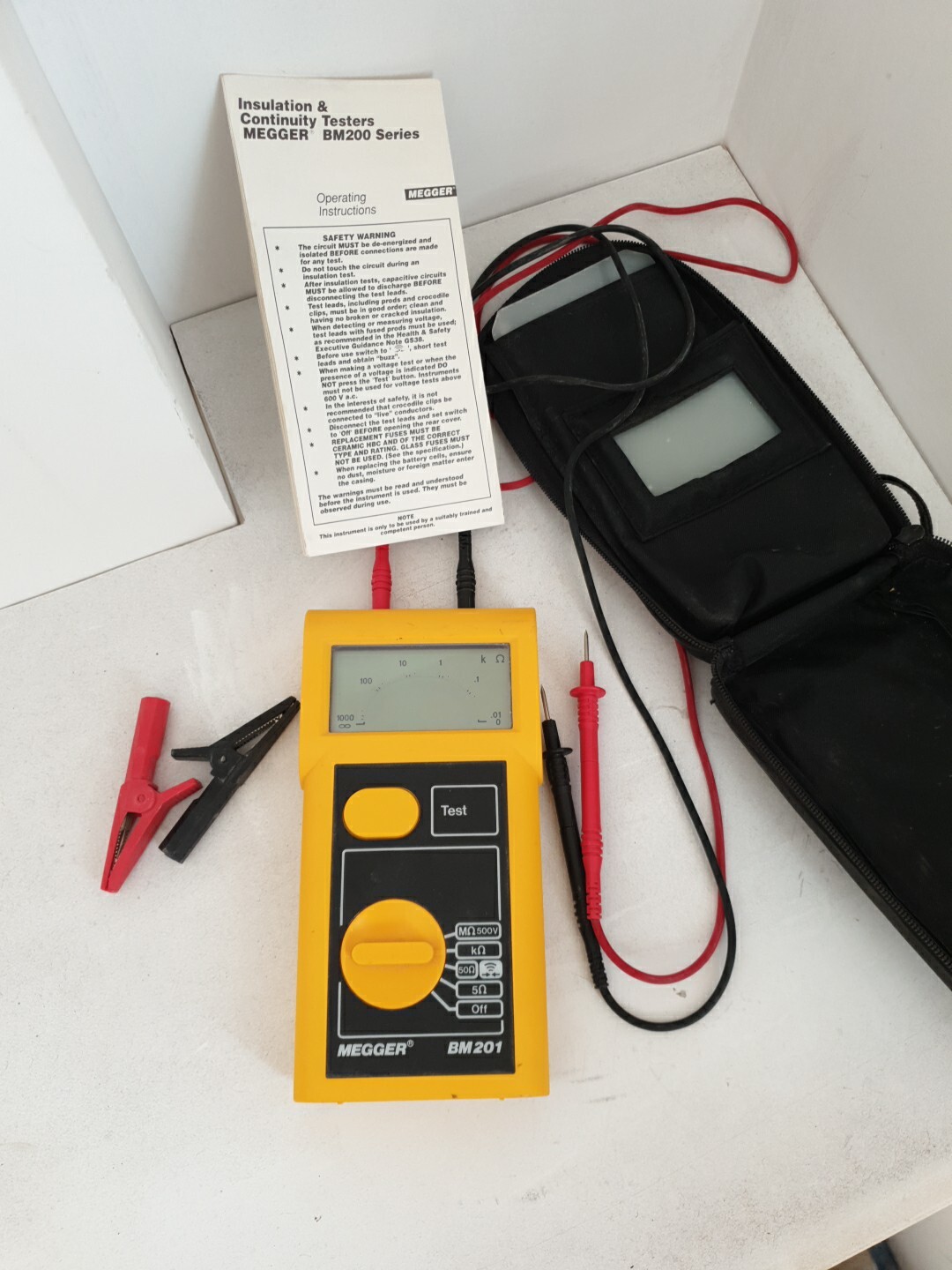 Megger BM201 Insulation And continuity Tester | eBay