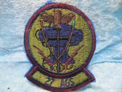 27th AGS Military Patch | eBay