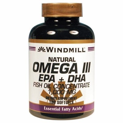 Omega 3 Epa & Dha 1000mg 180 Softgels By Windmill Health | eBay