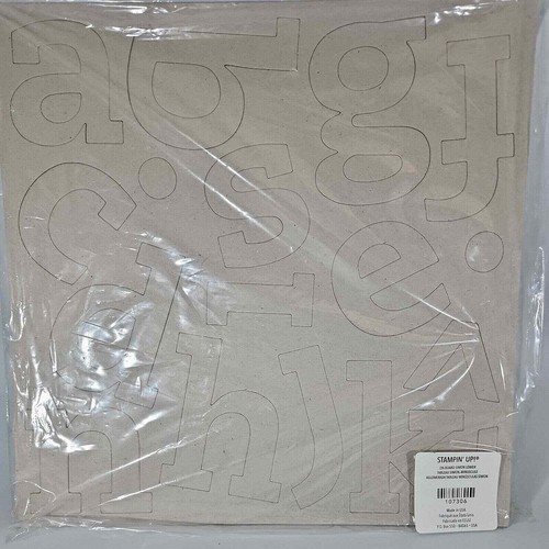 Stampin' Up! On Board Bulk Simon lower case letters NEW | eBay