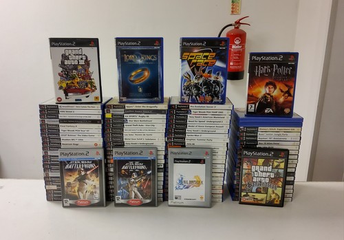 92 x EMPTY PS2 Cases JobLot - Blade FinalFantasy Spider-Man Gta ...