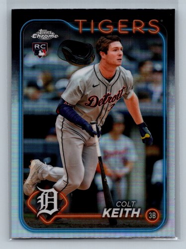 2024 Topps Chrome Update Colt Keith Refractor RC | eBay