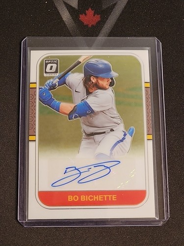 Bo Bichette Auto 2021 Donruss Optic Retro 1987 Panini Autograph On Card ...