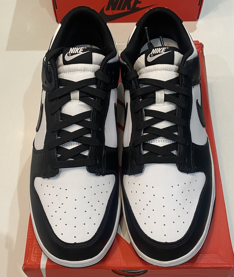 Nike Dunk Low Retro ‘Panda’ Size UK 8 - DD1391-100 | eBay UK