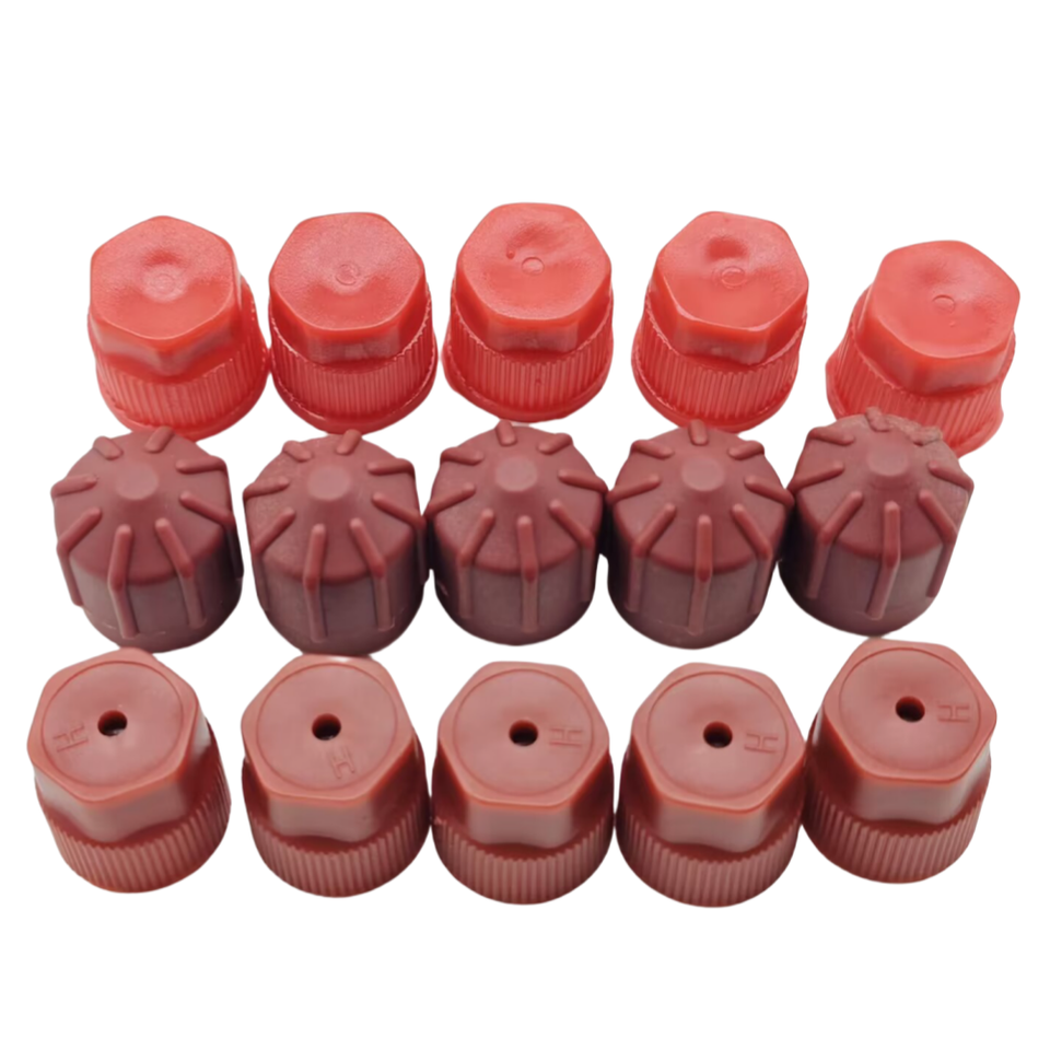 90Pcs Car Auto A/C Valve Core Dust Caps Set Air Conditioning Repair ...