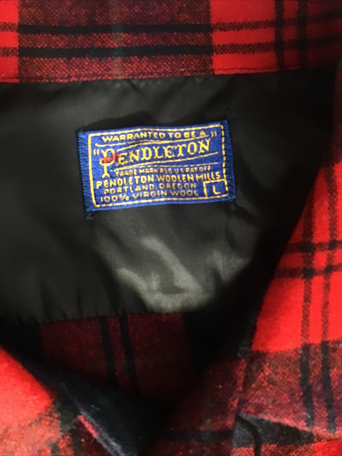 VTG Pendleton Portland Outdoorsman Wool Flannel Shirt… - Gem