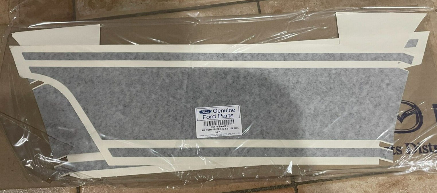 Ford FG Falcon FPV GT GTP 2/08-7/10 LH RH Rear Bumper Side Black ...