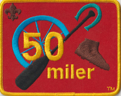 50 Miler Hiking Patch Yellow Bdr (AR2954) | eBay