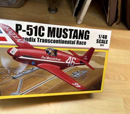 Accurate Miniatures, P-51C Mustang 1/48 Bendix Transcontinental Air ...