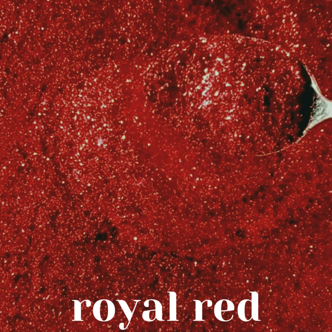 15oz Royal Red .015" Metal Flake, Auto Grade Medium Paint Additive ...