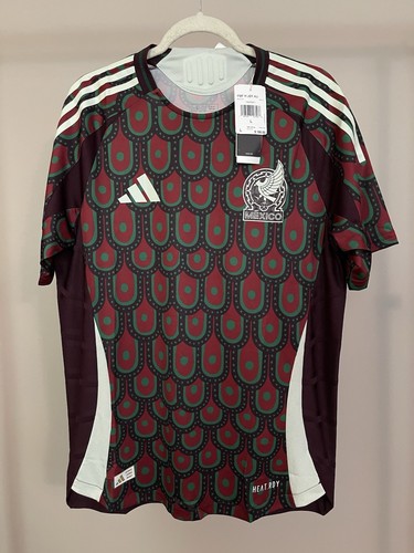 Adidas Mexico 2024 Home Authentic Soccer Jersey IP6379 Men’s Size Large ...