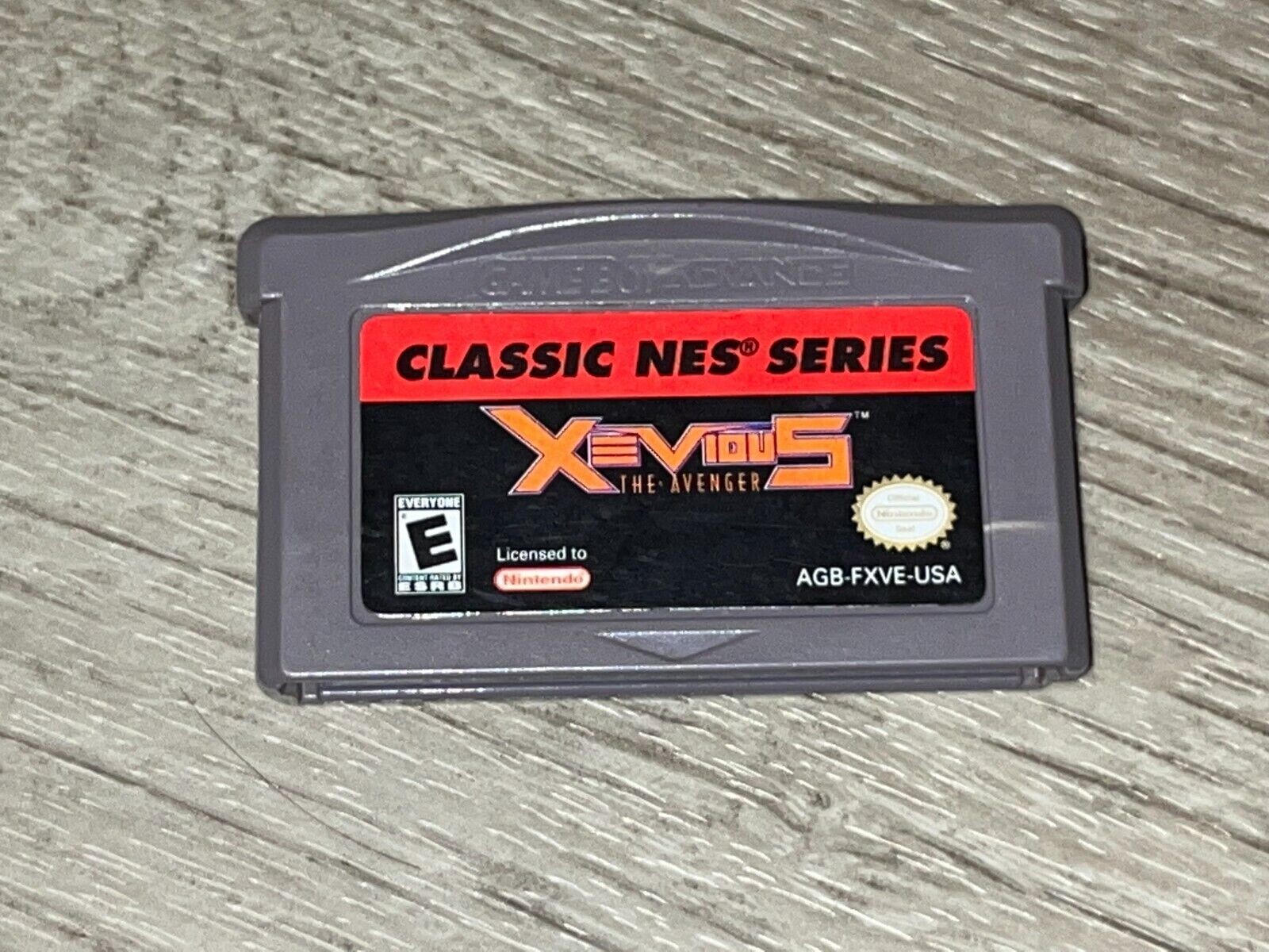 Xevious Classic Nes Series Nintendo Game Boy Advance GBA Tested ...