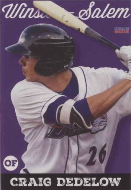2019 Choice Winston-Salem Dash - Craig Dedelow #18 (RC) for sale online ...
