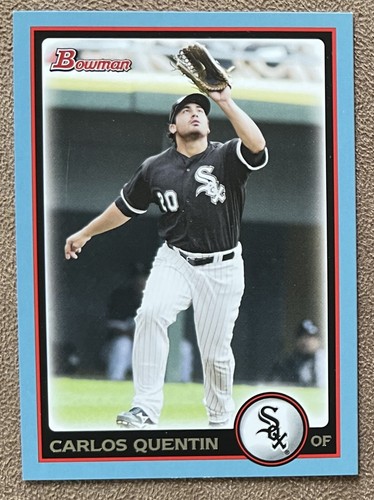 Carlos Quentin 2010 Bowman Blue #138 /520 Parallel Chicago White Sox ...