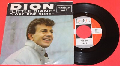 DION "Little Diane" 1962 DOOWOP ROCKER with PICTURE SLEEVE NEAR MINT ...
