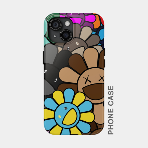 Phone Case Takashi Murakaml Japanese Art Flower Hypebeast Streetwear ...