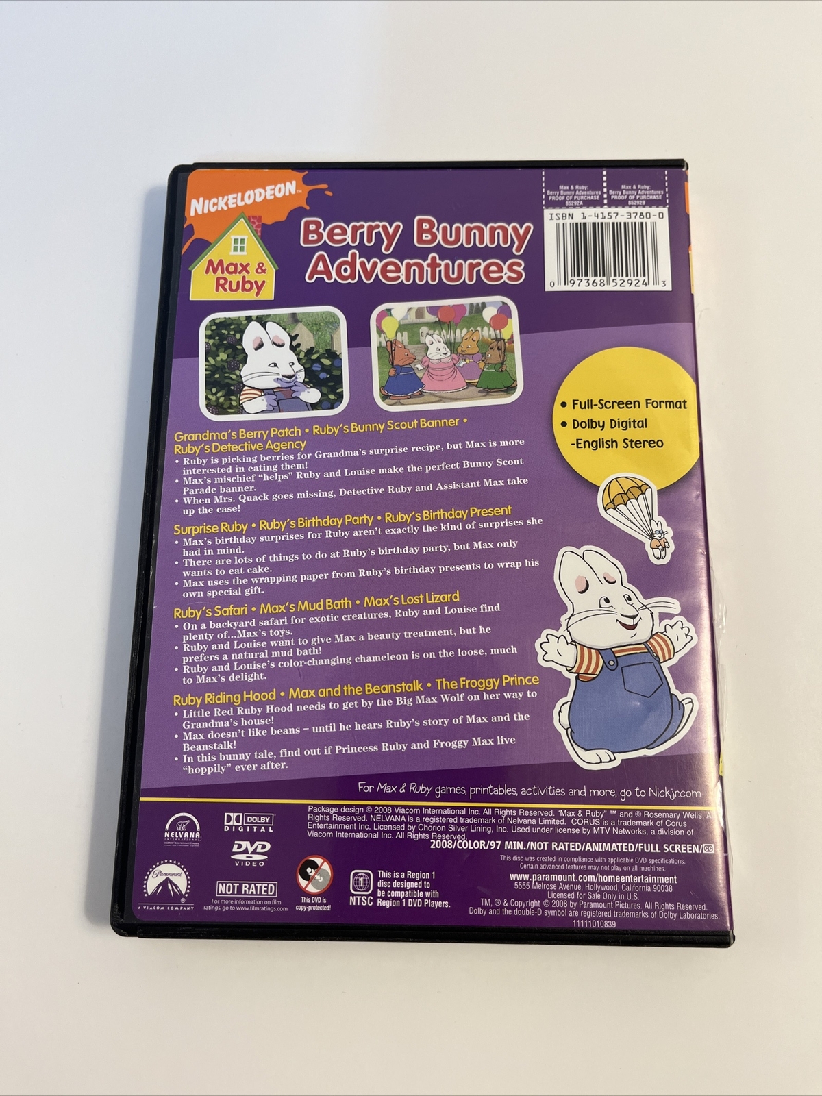 Berry Bunny Adventures - Max and Ruby - Nickelodeon | eBay
