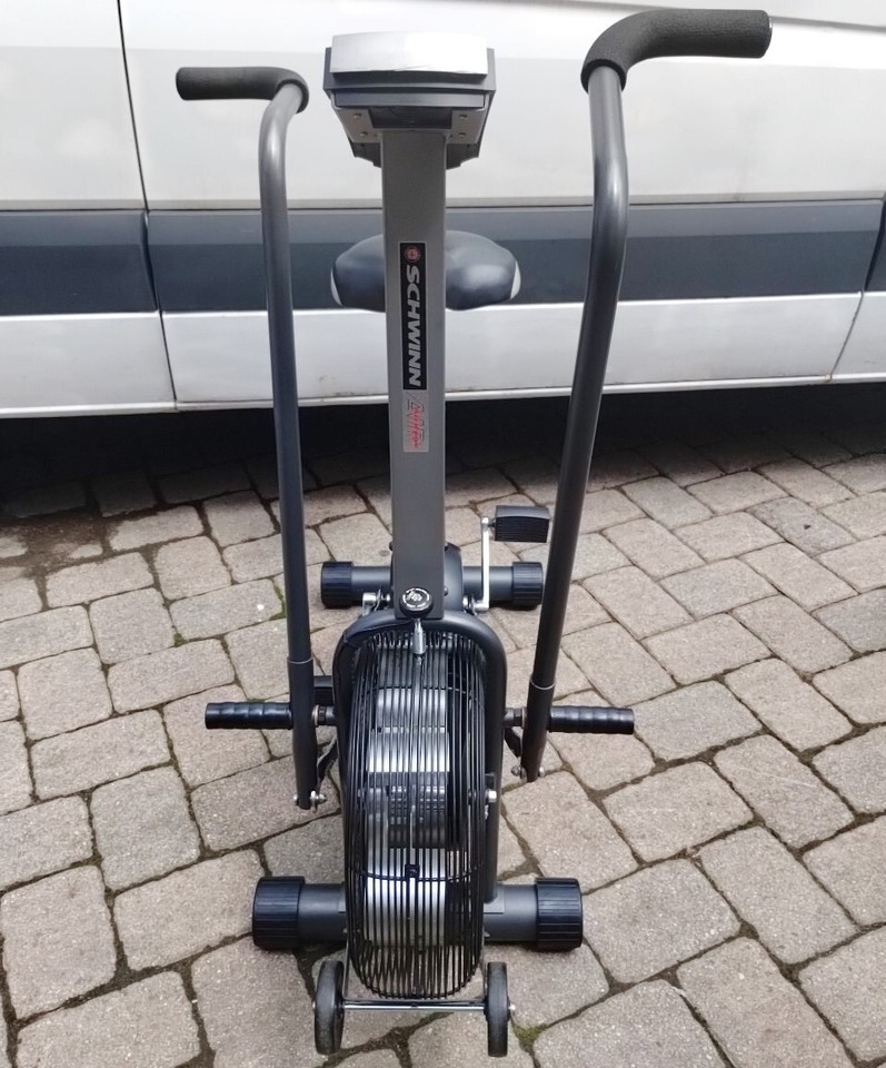 SCHWINN AIRDYNE EVOLUTION COMP UPRIGHT STATIONARY WIND RESISTANCE ...