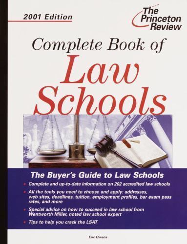 Princeton Review: Best Law Schools Ser.: Complete Book of Law Schools ...