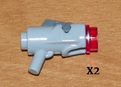 LEGO - Minifig, Weapon Gun / Mini Blaster (X2) - - PICK YOUR COLOR ...