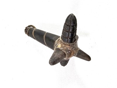 Pre-Columbian MesoAmerican Carved Stone Club Weapon | eBay