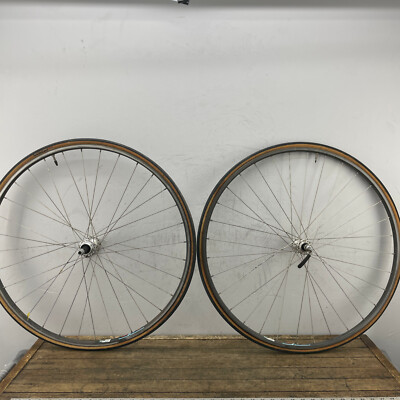 Vintage Wolber GR Wheel Set 700c Suntour Hub Rims 130 32 Eroica Fit ...