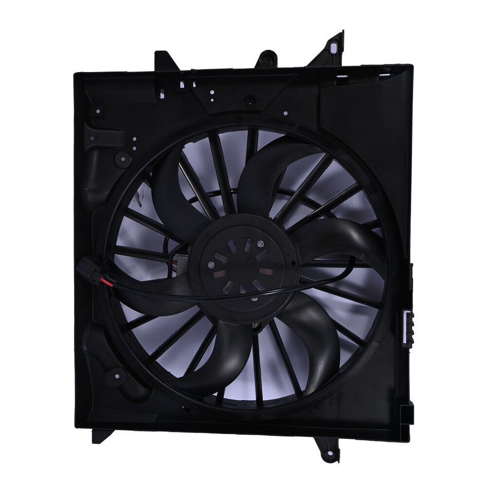 Engine Radiator Cooling Fan Assembly For 2009-2010 Jaguar XF 07-09 XKR ...