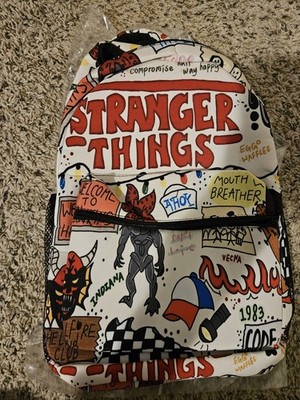 Stranger Things character Arcade laptop Backpack cartoon | eBay