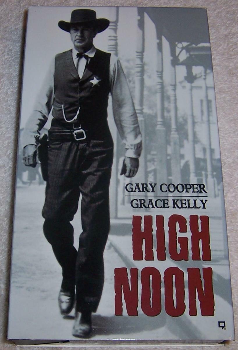 High Noon VHS Video Gary Cooper Grace Kelly 17153348637| eBay