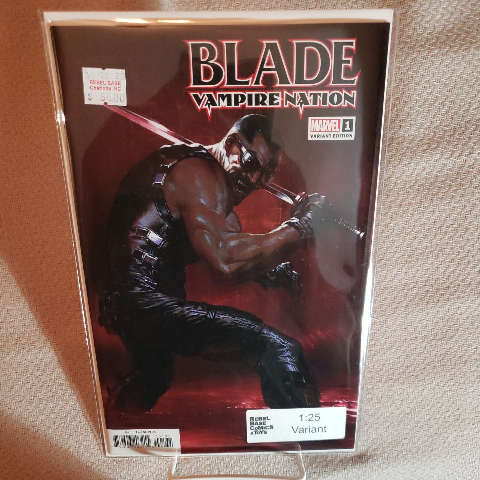 BLADE THE VAMPIRE NATION #1 (1:25 DELL OTTO VARIANT) MARVEL COMICS 2022 ...