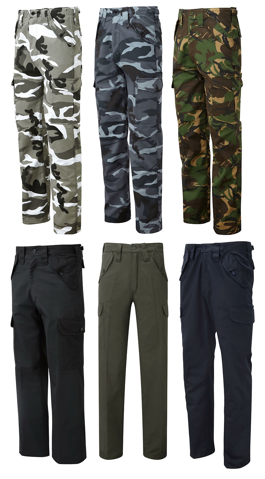 Fort combat trousers camouflage work camo army military paint ball ...