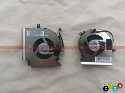 New CPU&GPU Cooling Fan For MSI GL65 GE65 GP65 WE65 MS-16U7 MS-16U1 U2 ...