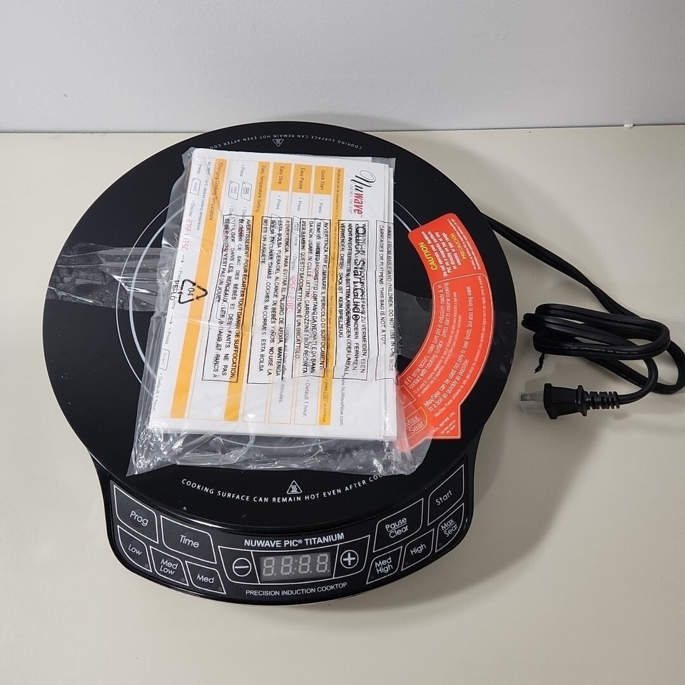 Nuwave PIC Titanium Precision Induction Cooktop 30341 CQ 1800 Watt | eBay