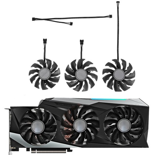 1PC For EAGLE GAMING OC Graphics Card Cooling Fan RTX 3060 3070 3080 ...