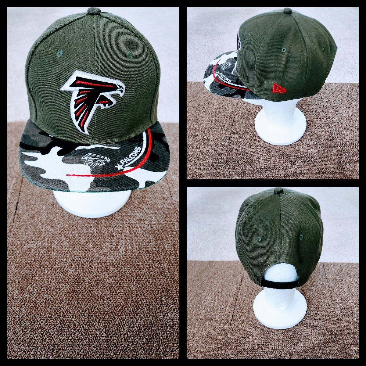 ATLANTA FALCONS NFL FOOTBALL SNAPBACK HAT. | eBay