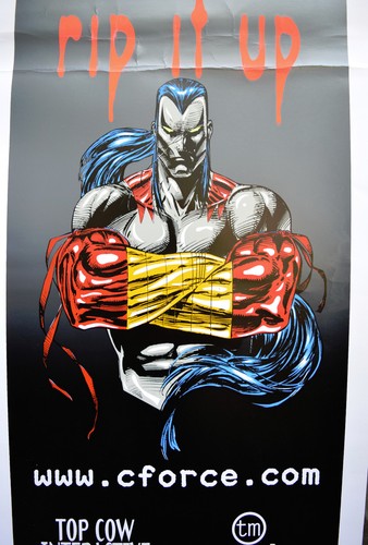 Ripclaw Cyberforce Poster Screen Print cforce Top Cow 16 x 30.5 | eBay